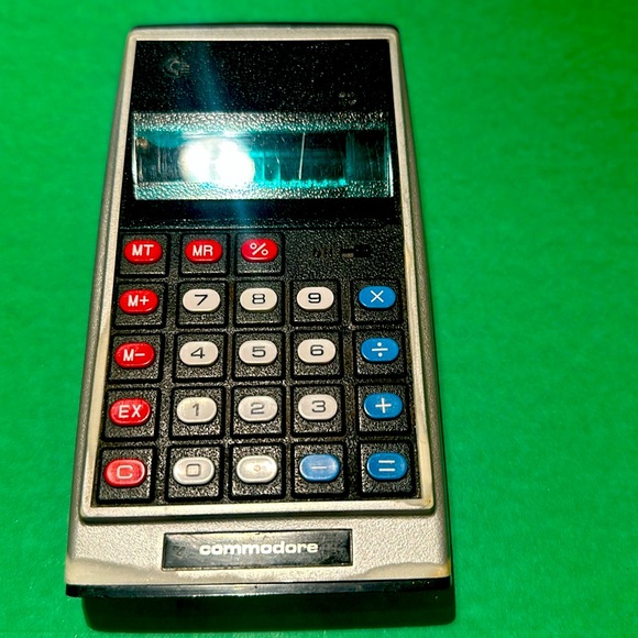 Commodore | Other | Vintage Commodore Pocket Electronic Calculator ...